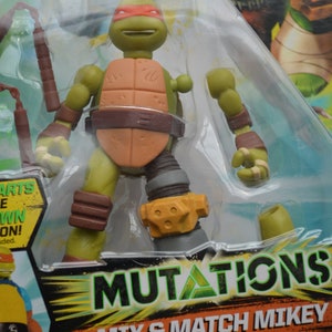 TMNT Teenage Mutant Ninja Turtles Mutations Mix & Match Mikey ...