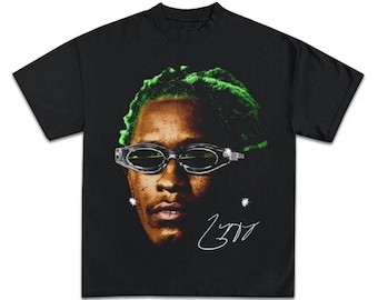 YOUNG THUG T-SHIRT Rap Tee Concert Merch Kanye Thugger Slime Season - Etsy