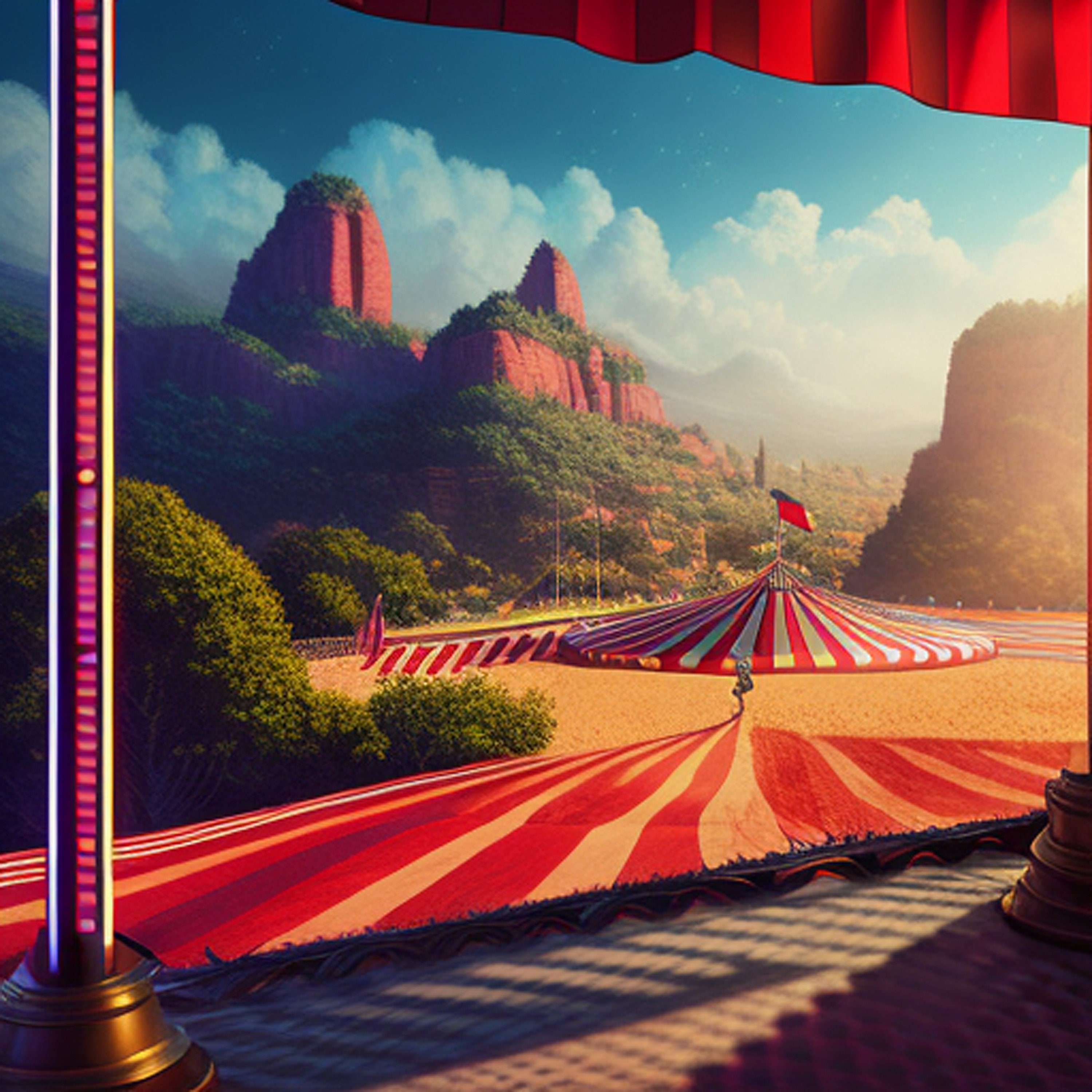 10 Circus Digital Background Paper Digital Paper Pack Vintage Circus ...