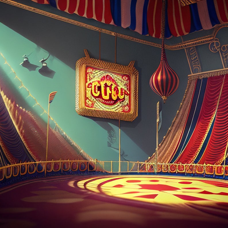 10 Circus Digital Background Paper Digital Paper Pack Vintage Circus ...