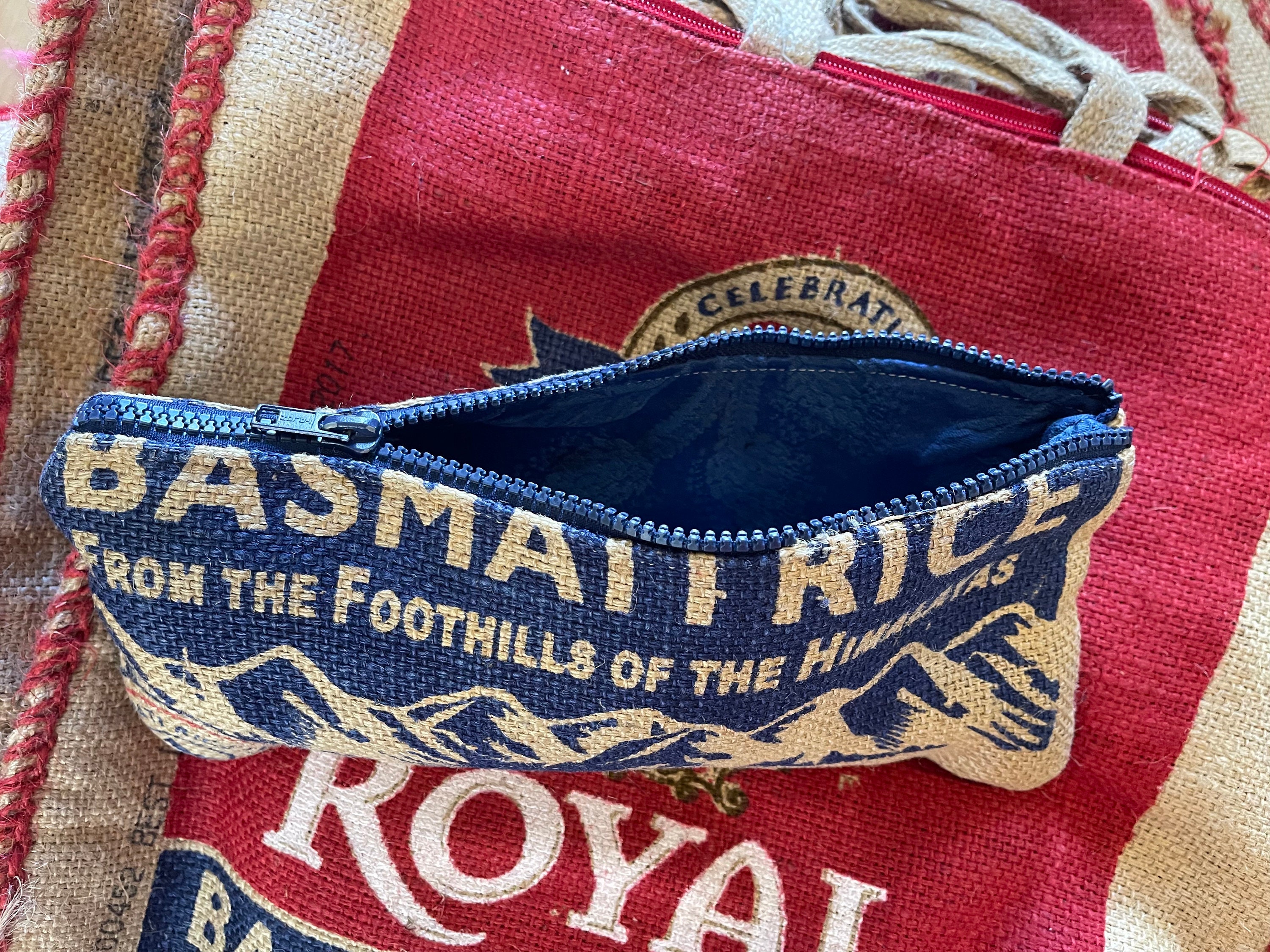 Royal Basmati Rice Bags, Burlap Sacks, Totes, Jute for Crafting, Unique ...