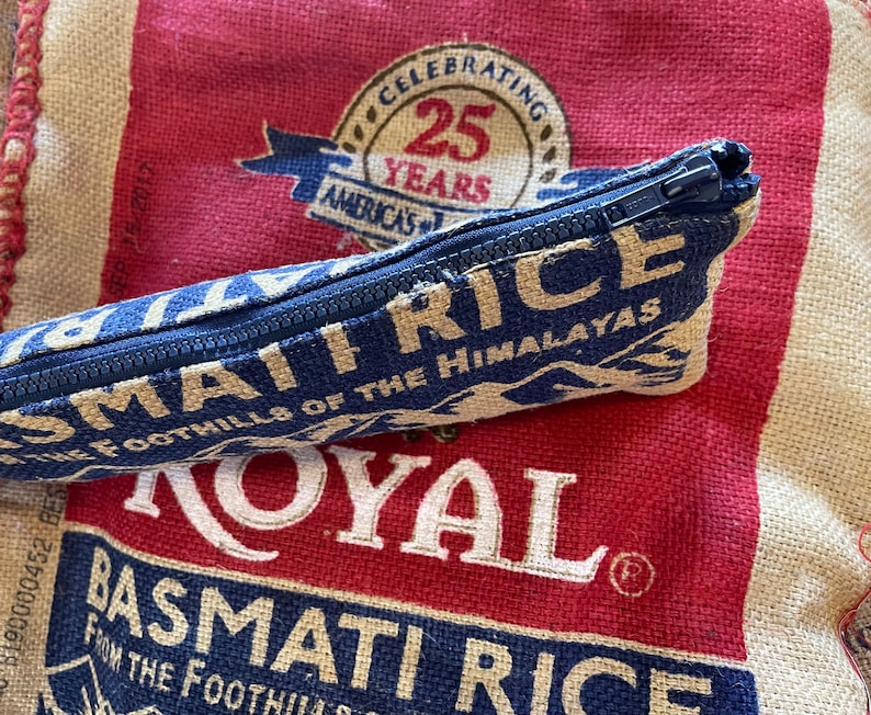 Royal Basmati Rice Bags Unique Fabric Burlap Sacks Unique - Etsy