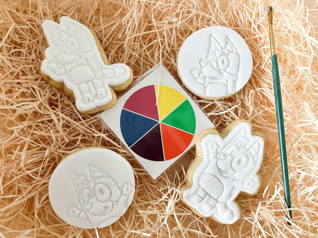 Buy Bluey PYO Sugar Cookies Online in India - Etsy