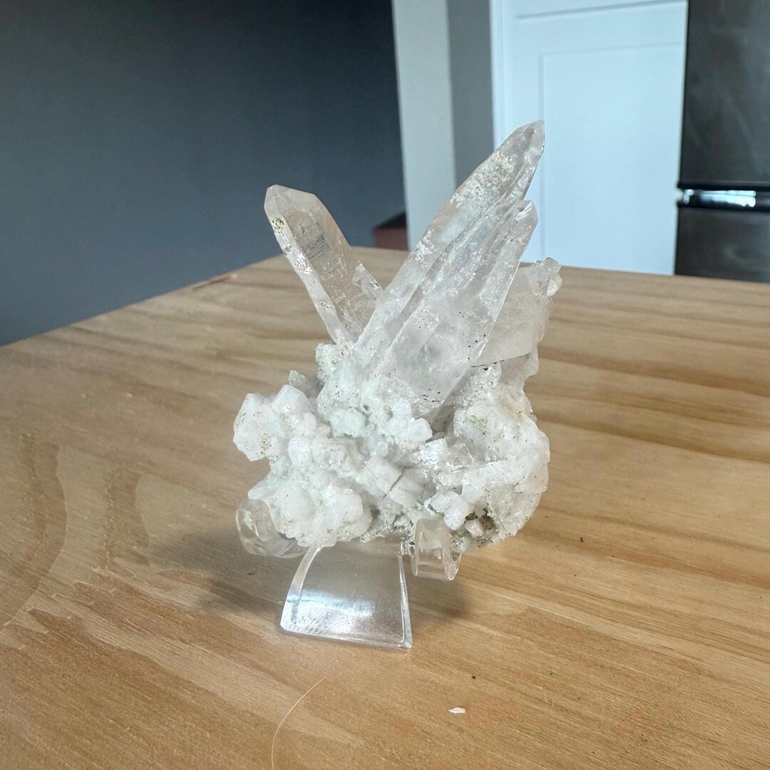 Quartz Tessin Crystal With Adularia #2 - Skardu, Pakistan - Fine ...