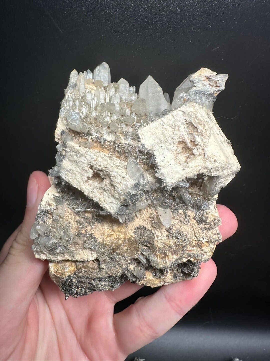 Lattice Quartz, Parallel Quartz on Feldspar 1 Large Cabinet Erongo ...