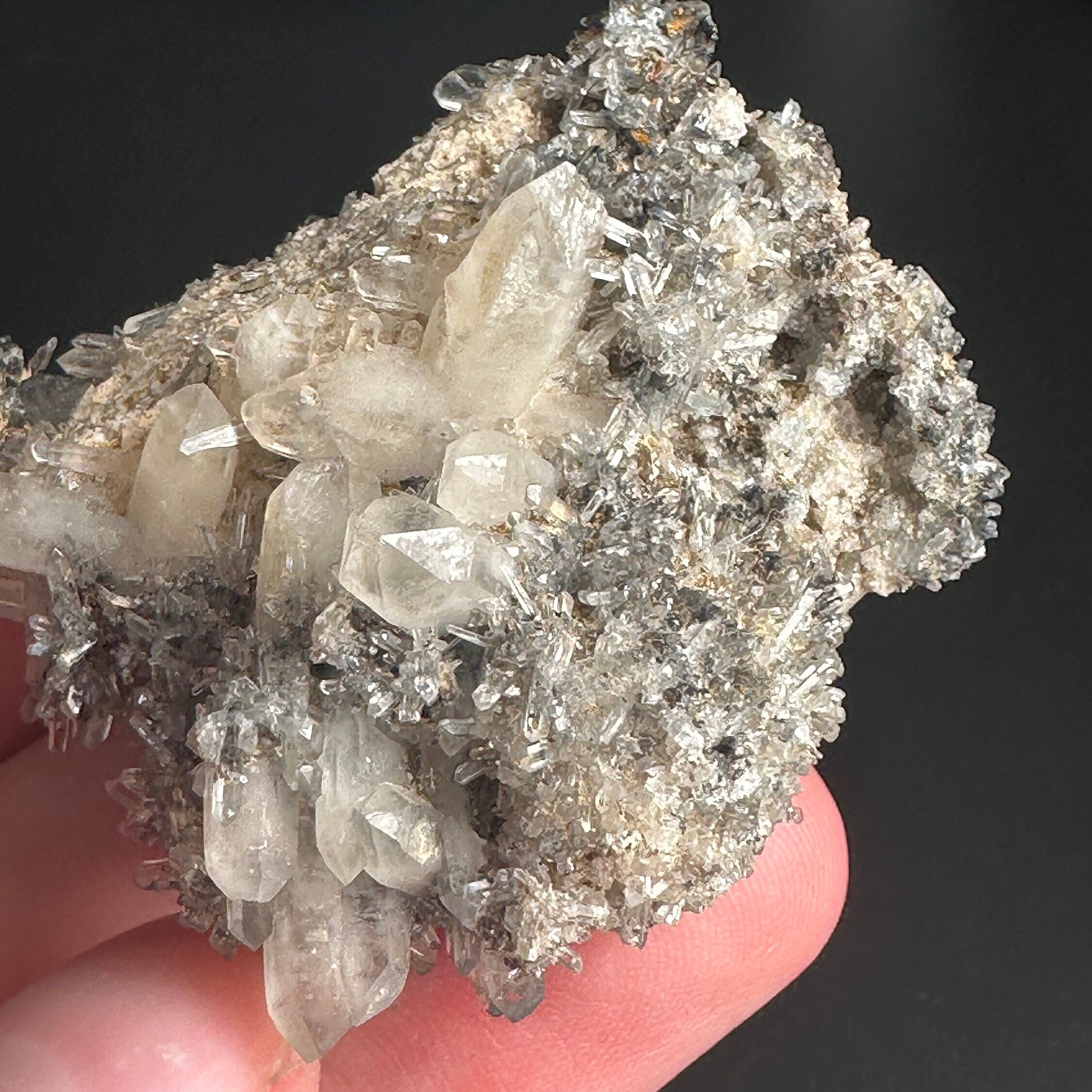 RARE Lattice Quartz Parallel Quartz on Feldspar With Blue - Etsy