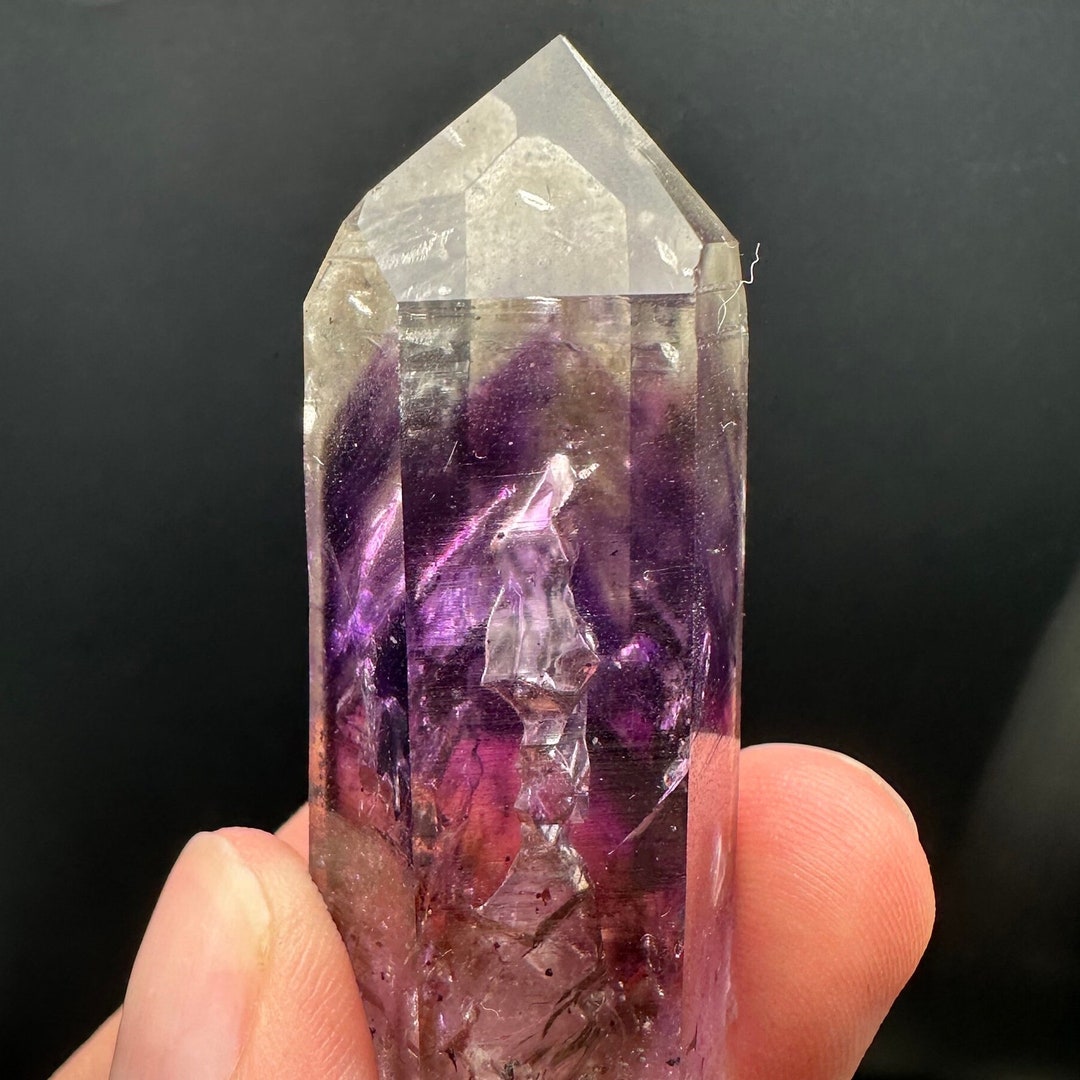 Streep Amethyst With Phantoms, Mobile Enhydros and Sparkly Druzy ...