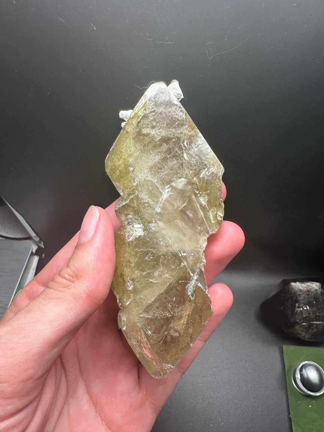 Barite 2 Cabinet Specimen, Old Collection From the Linwood Mine, Iowa ...