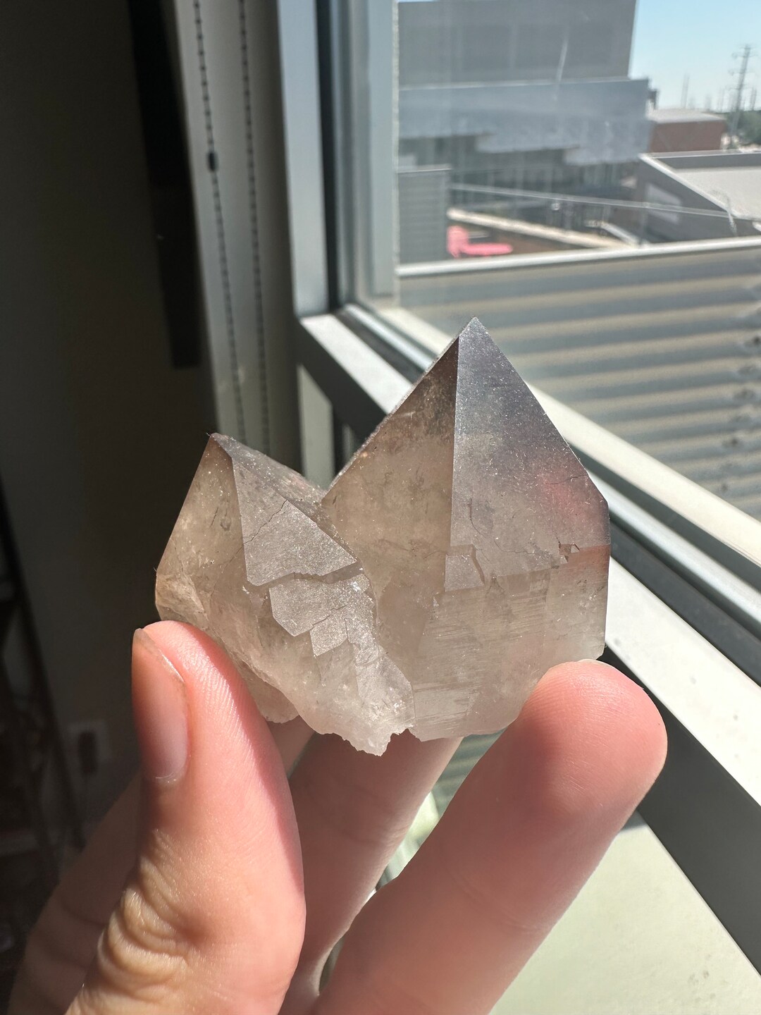 Quartz Cluster With Unique Termination Optical Clarity, Great Smoky ...