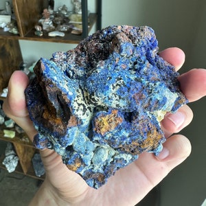 Azurite - Copper Queen Mine, Cochise County, Bisbee, Arizona - Fine ...