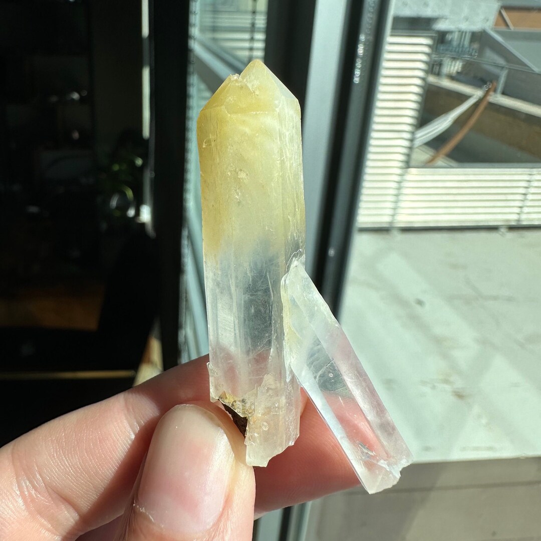 Halloysite Quartz "mango Quartz" Crystal Point From Boyaca, Colombia #7 ...