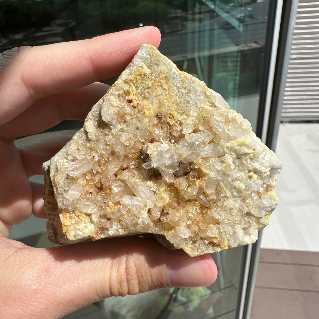 Sparkly Quartz Crystal Plate - Fisher Mtn, Arkansas - Etsy