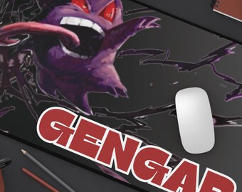 Gengar Gaming/desk Mat/mouse Pad - Etsy