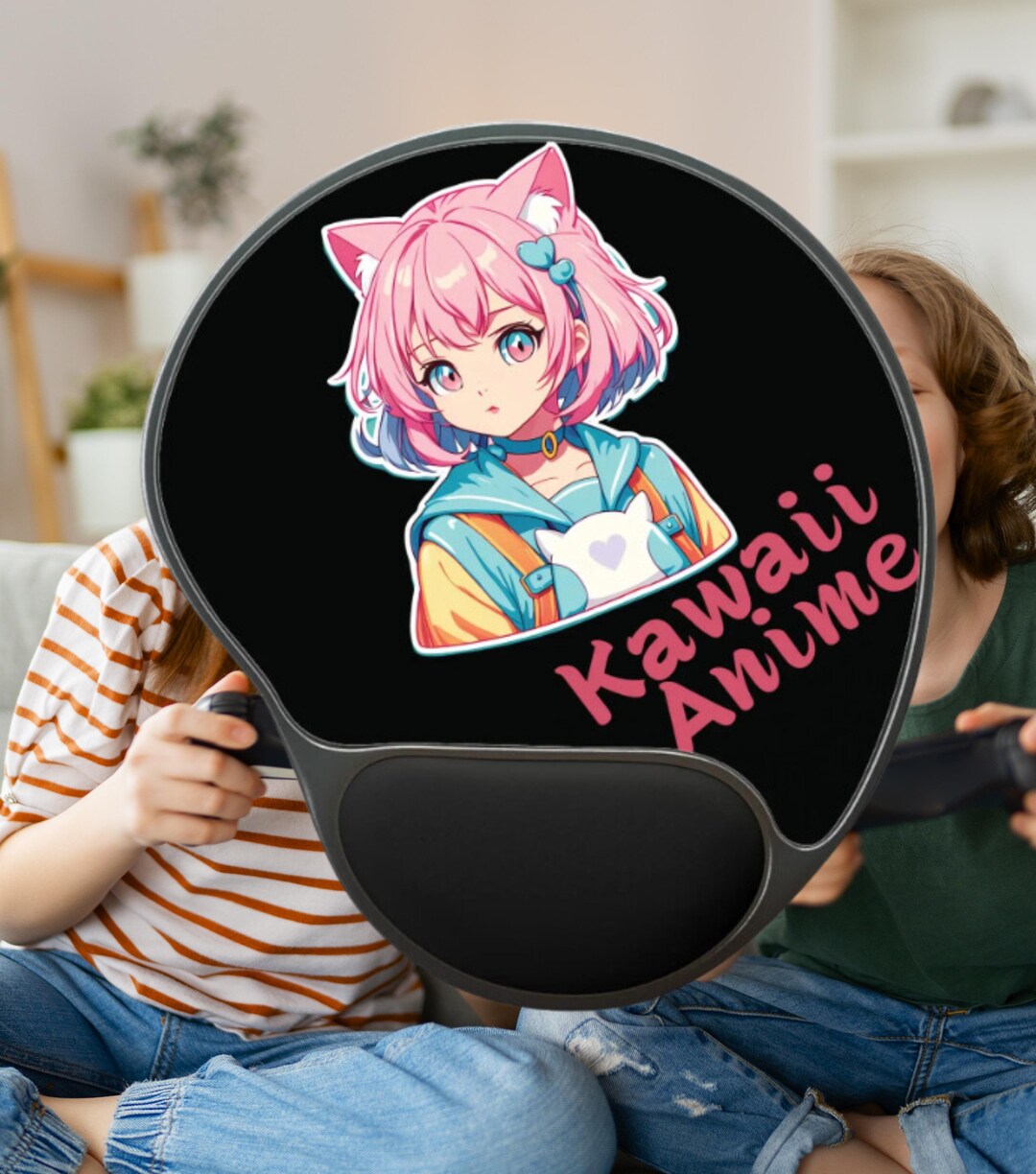 Kawaii Anime Mouse Pad Wrist Rest Support for Gaming and Work - Etsy
