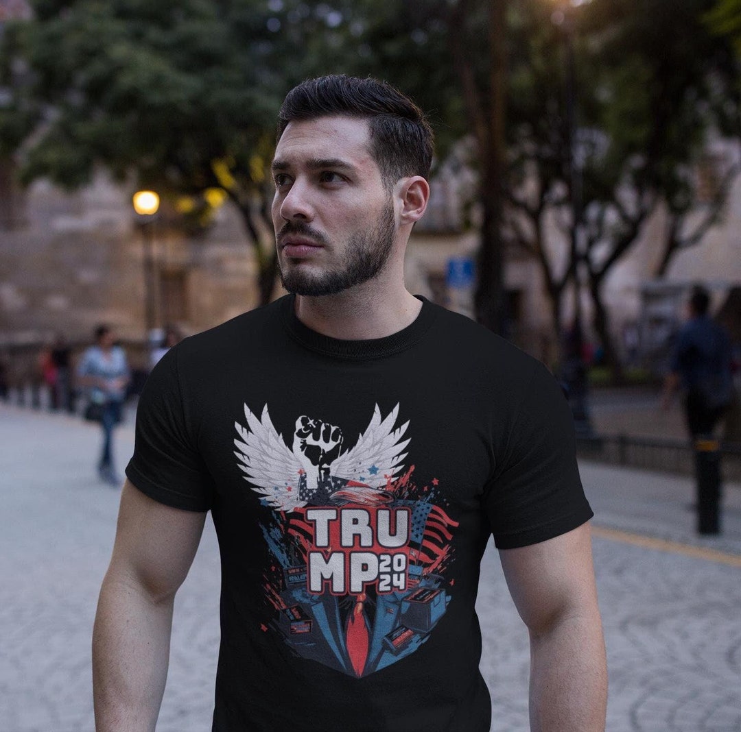 Trump Mugshot Shirt POTUS Mug Shot Tee Save America Trump 2024 Funny ...