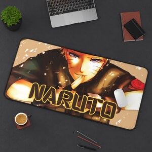 Sasuke Uchiha Mouse Pad Neoprene Naruto Desk Mat - Etsy