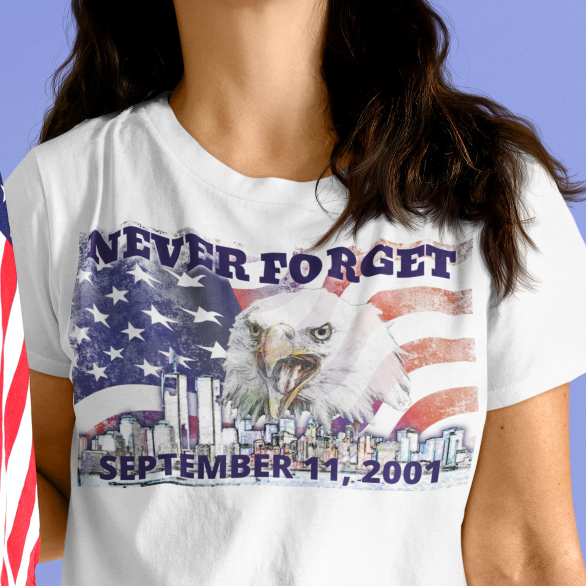 9 11 Never Forget Eagle