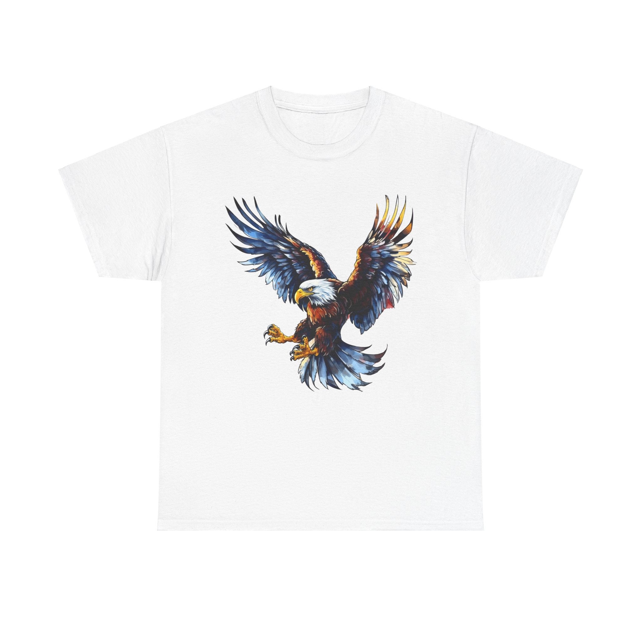 Majestic American Bald Eagle T-shirt | Swooping Eagle Tee | Patriotic ...