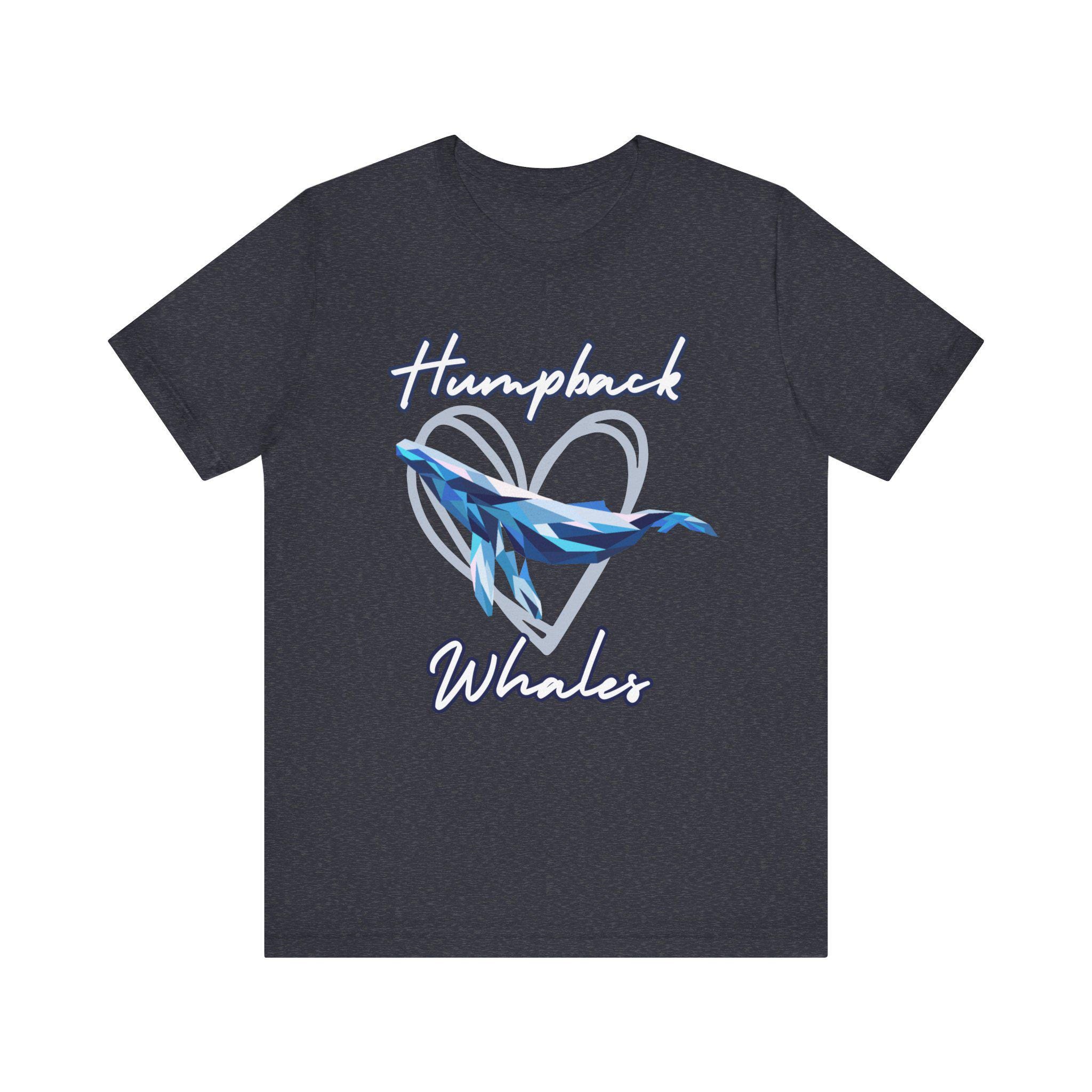 Humpback Whale With Heart - Save the Whales Design Tee - Etsy