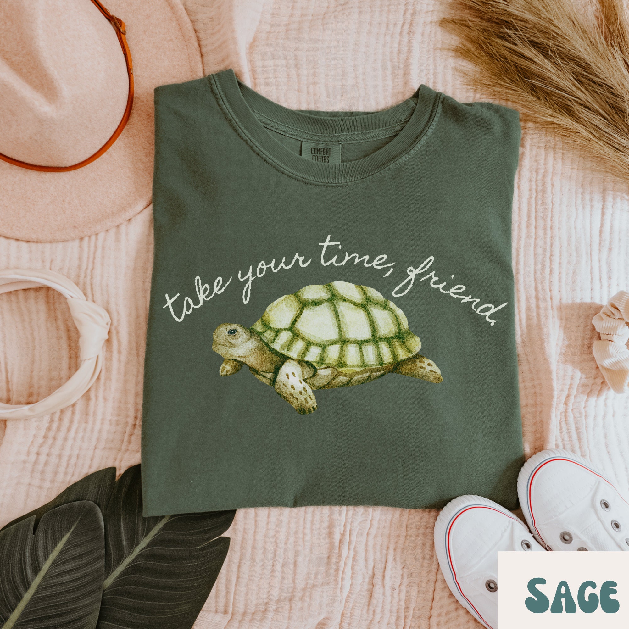 Turtle Comfort Colors Shirt Indie Save the Turtles Woodland Animal ...