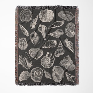 Beach Throw Coconut Girl Aesethic Seashell Collector Gift for Beach ...