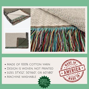 Rat Blanket Whimsical Woven Throw Blanket Light Academia Adorable Rats ...