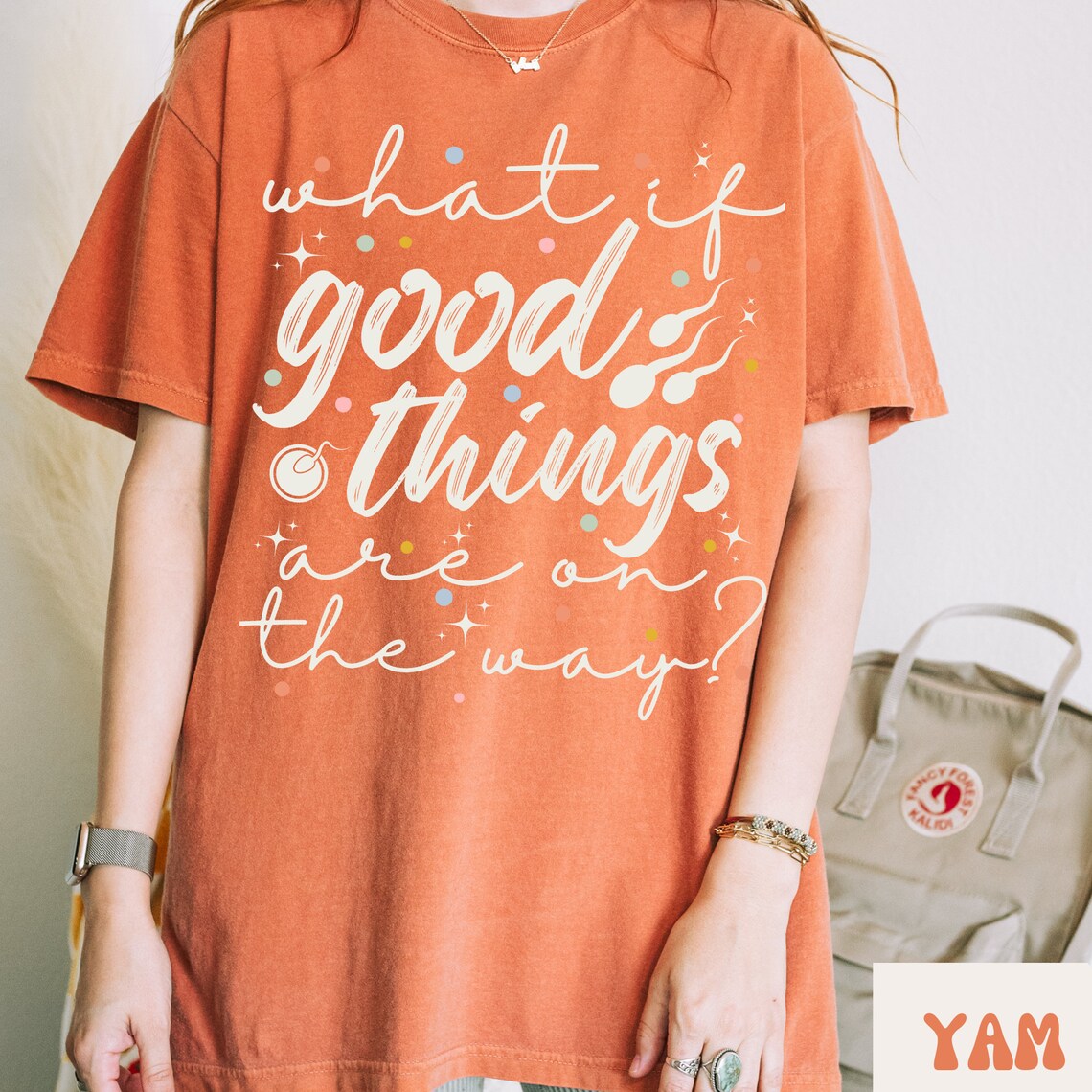 IVF Comfort Colors Shirt IUI Transfer Day Pregnancy Affirmations ...