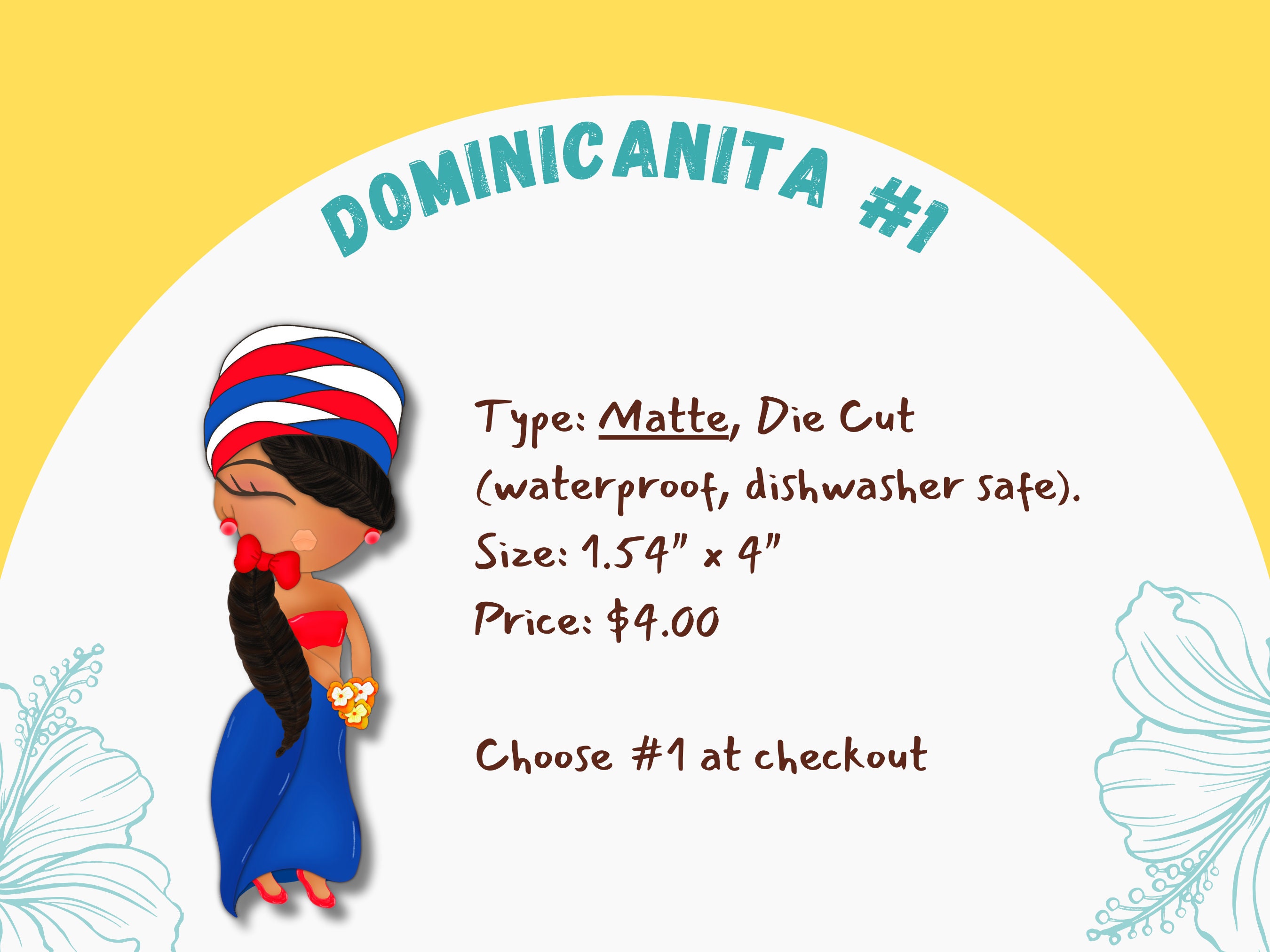 Dominican Stickers | Dominican Republic | Stickers for Laptops ...
