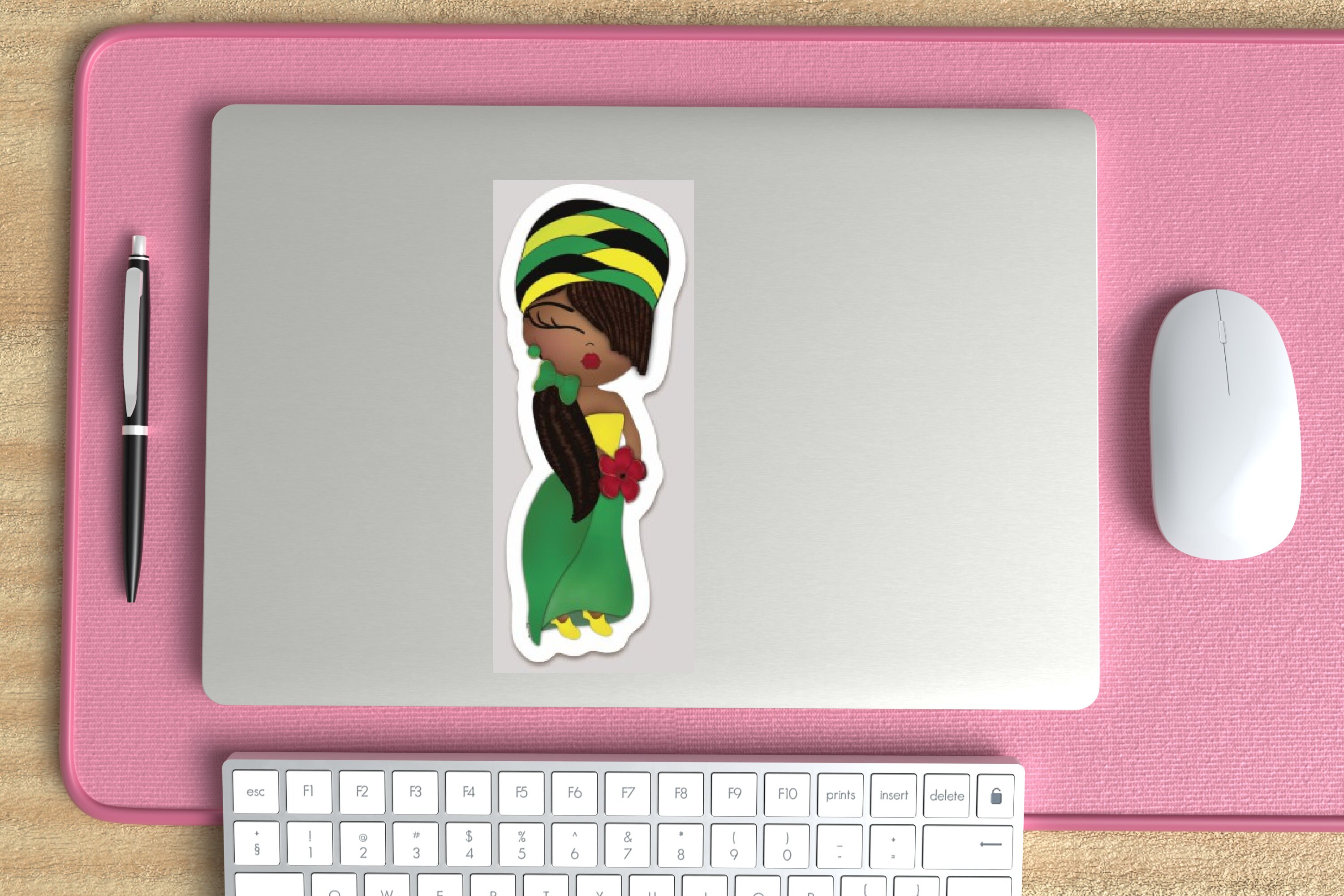 Jamaican Sticker | Jamaican Gyal | Caribbean Heritage | Sticker for ...