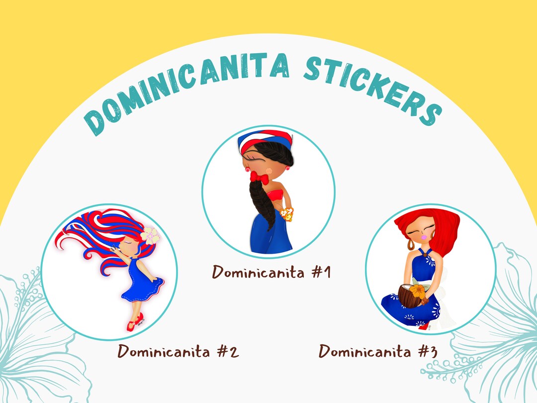 Dominican Stickers | Dominican Republic | Stickers for Laptops ...