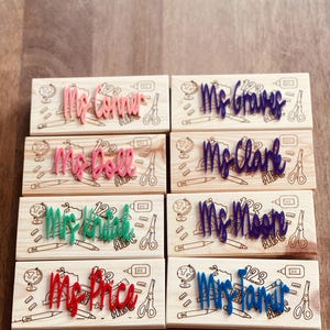 Personalized Dry Erase Eraser - Great Custom Teacher Gift, Teacher ...