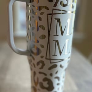 Mama Leopard Full Wrap for 40oz Tumbler. Mom Cup, Fun Cups, Custom Cups ...