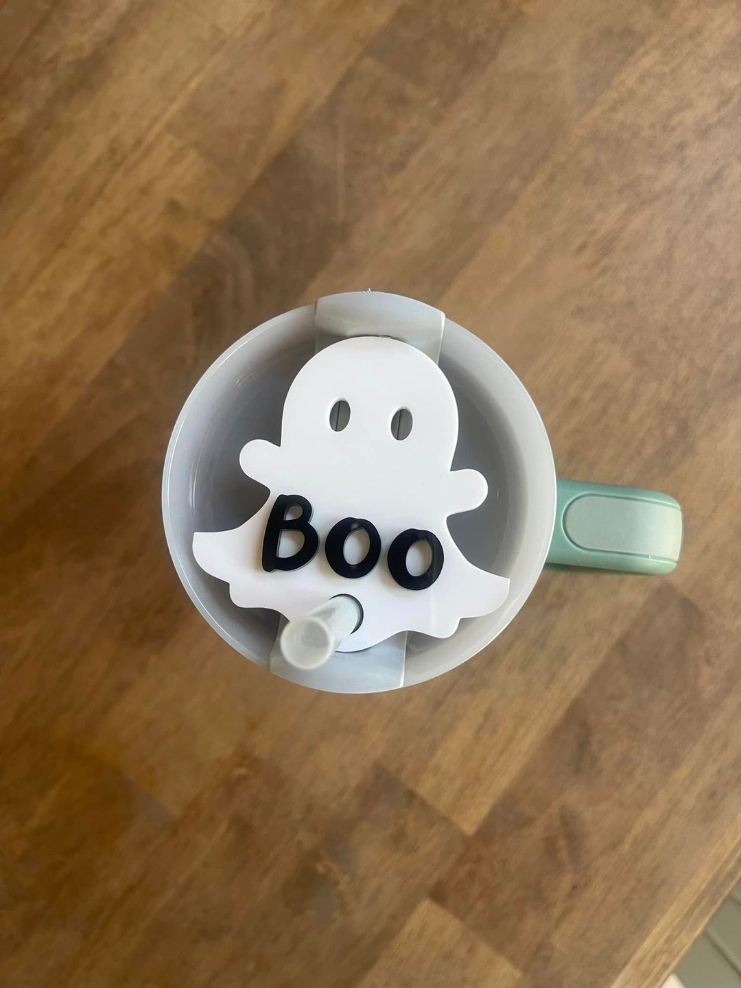 Cute Ghost Topper for 40oz Tumbler. Includes, Mama, Boo and Small ...
