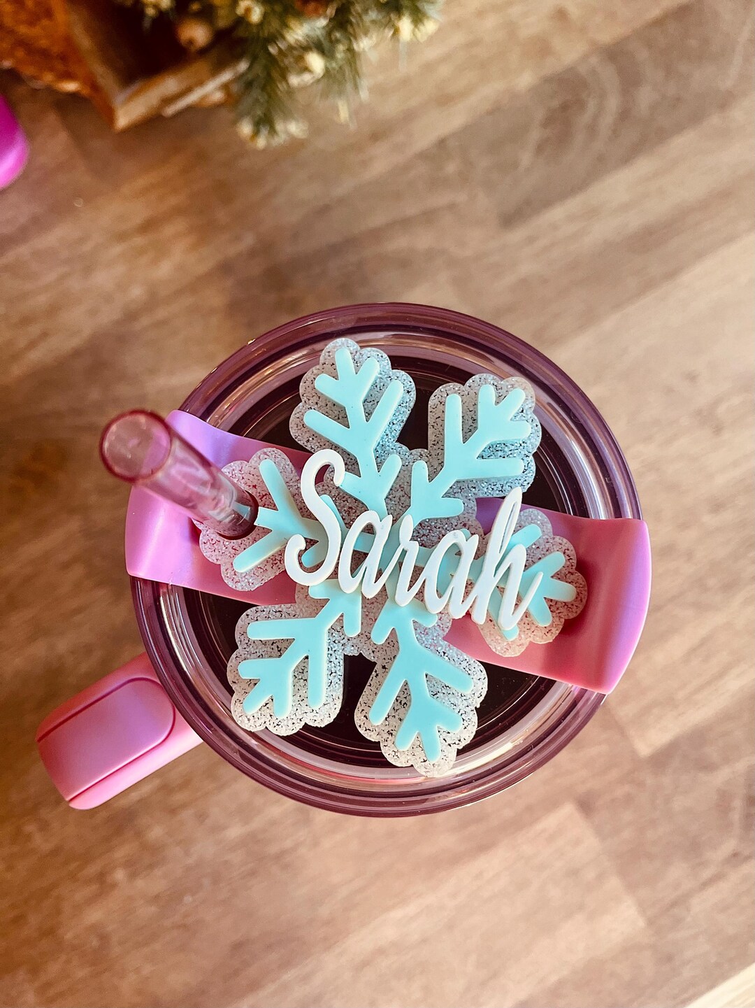 Snowflake 40oz V2 Cup Topper. SVG and Lightburn File. Includes ...