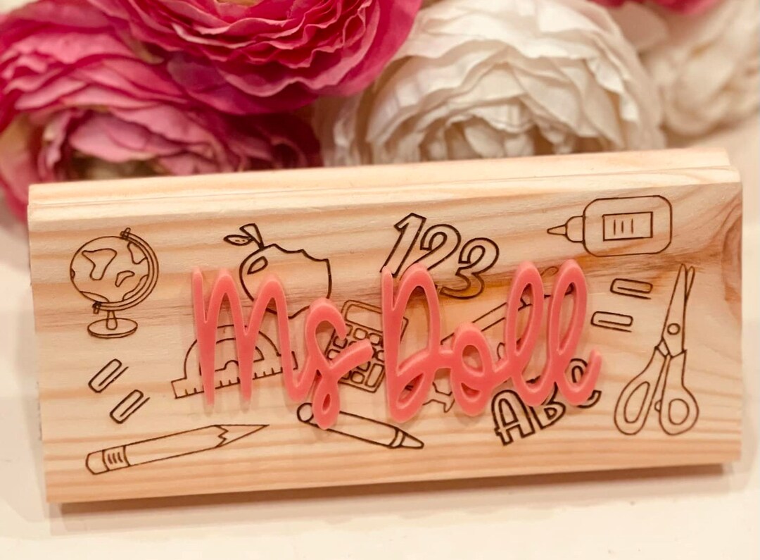 Personalized Dry Erase Eraser - Great Custom Teacher Gift, Teacher ...