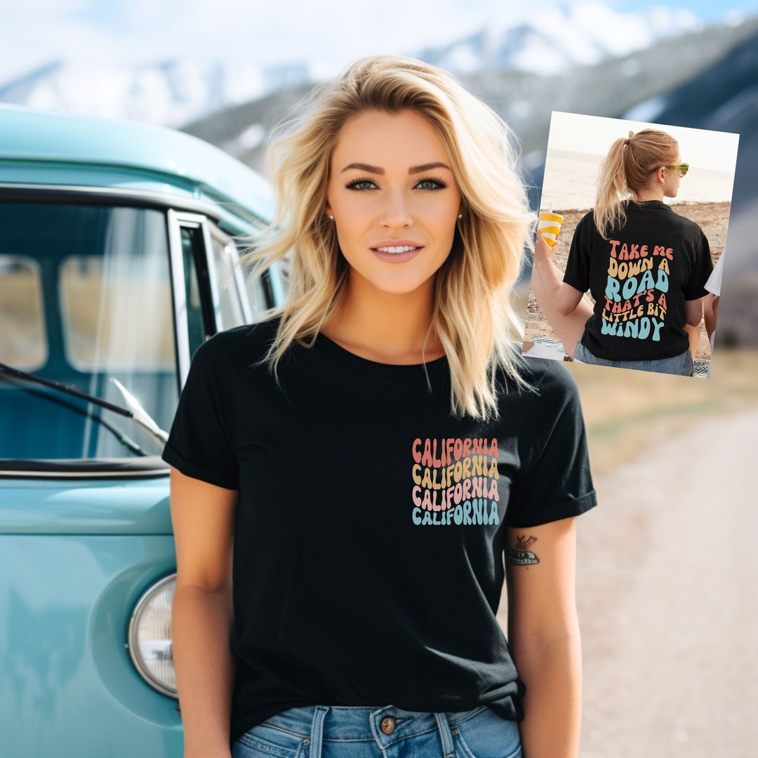 Take Me Down a Road That's a Little Bit Windy California - Etsy
