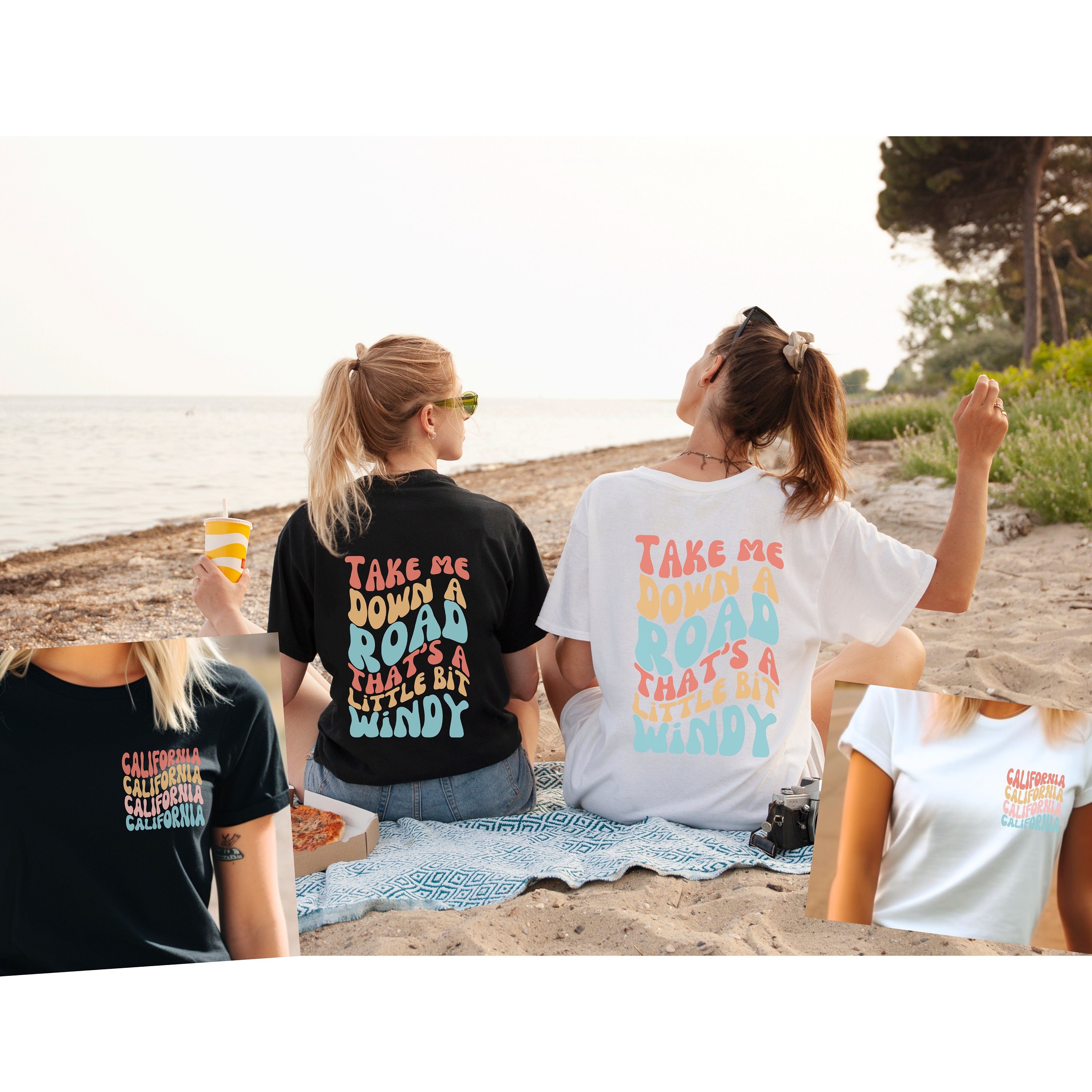 Take Me Down a Road That's a Little Bit Windy California - Etsy