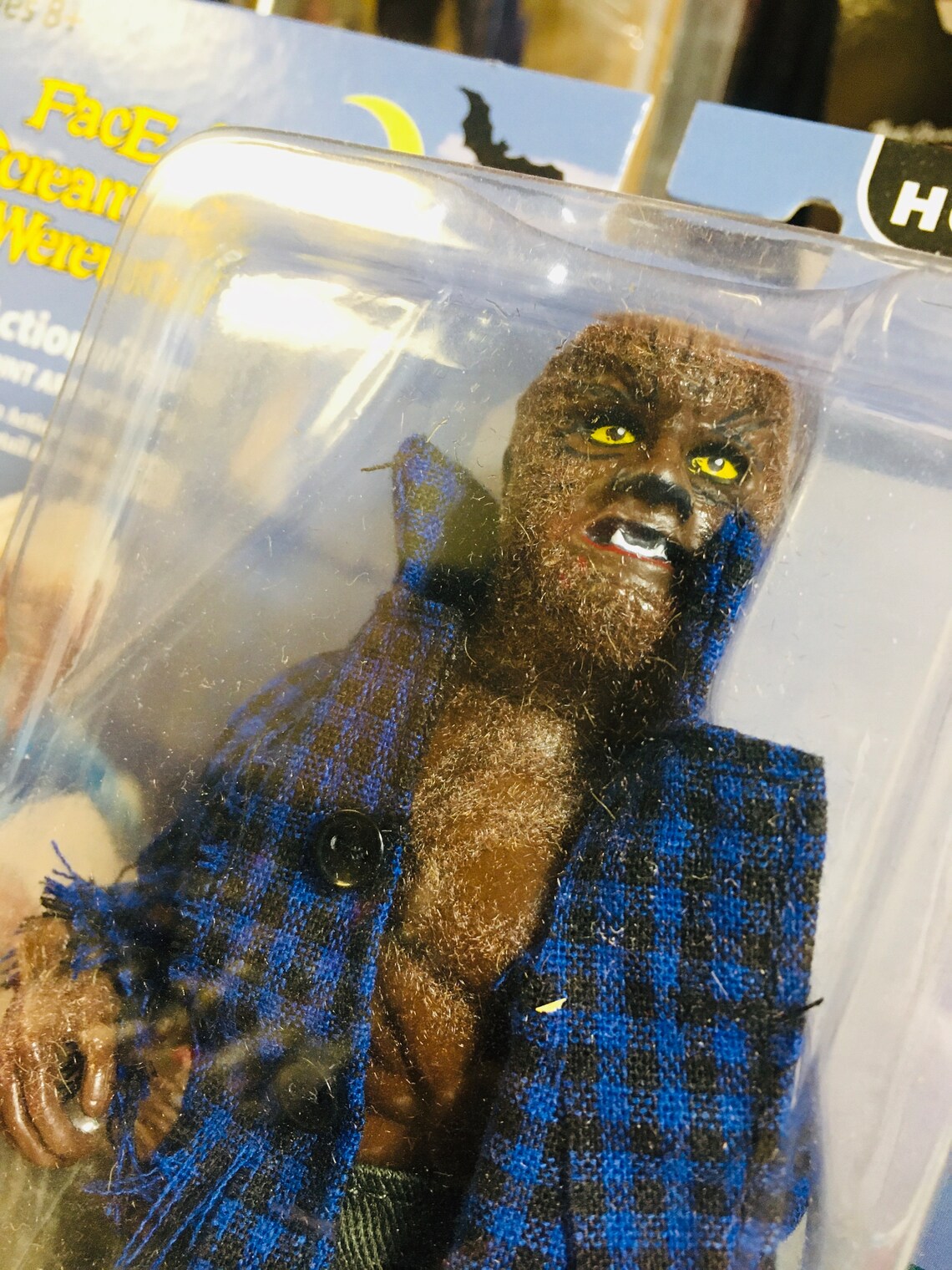 Werewolf Flocked Custom 8" 1/9th Scale Collectible Figure - Etsy