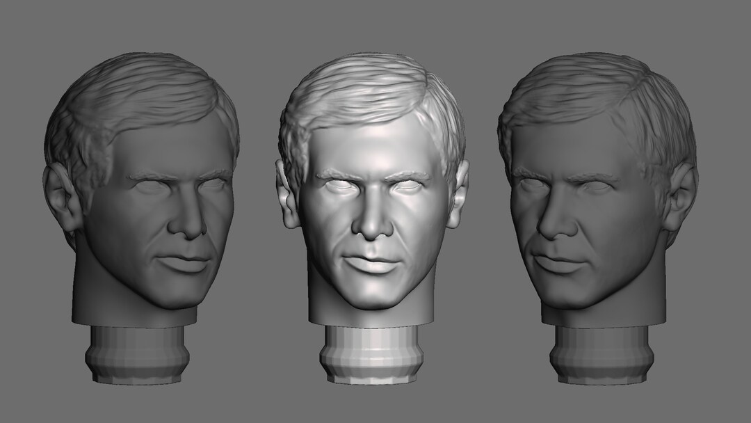 Lao Che Archaeologist Custom 3D Printed Head for 1/9th Scale (aka 8 ...