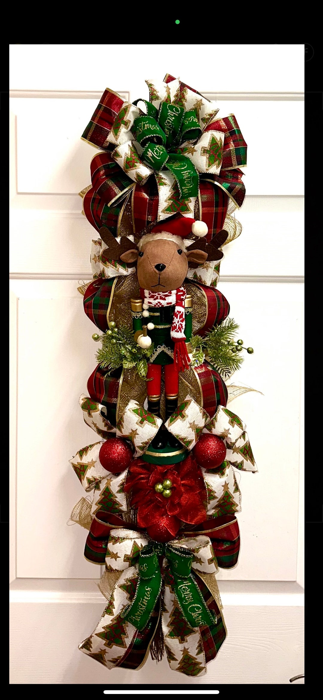 Nutcracker Moose Swag. - Etsy