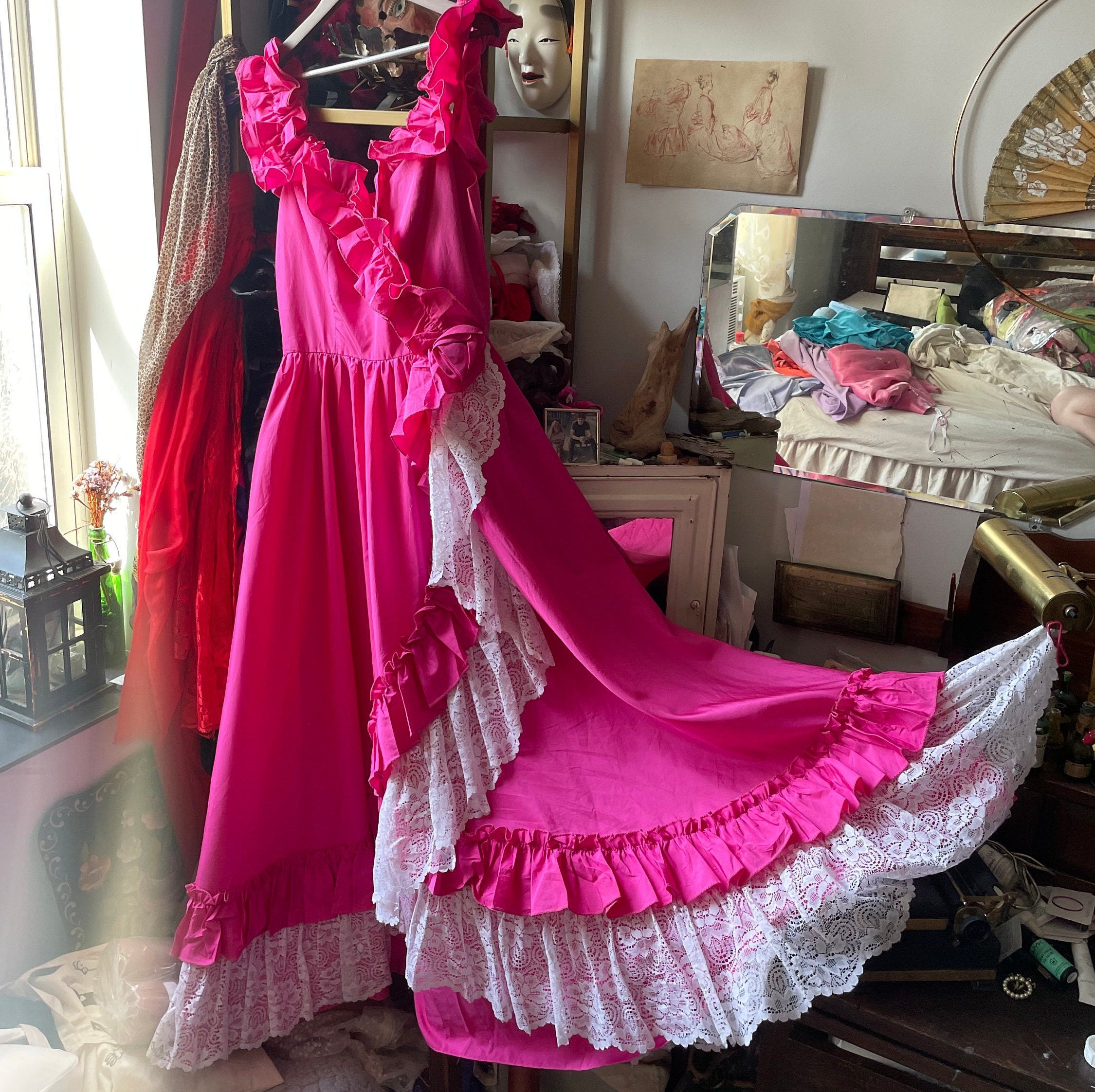 Vintage 80s Princess Gown Prom Dress - Etsy