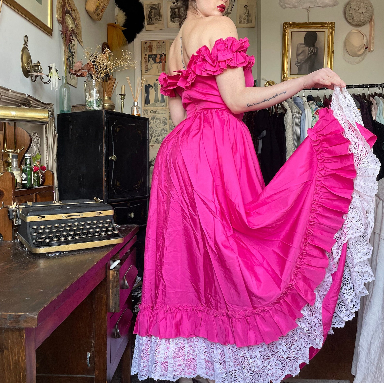 Vintage 80s Princess Gown Prom Dress - Etsy