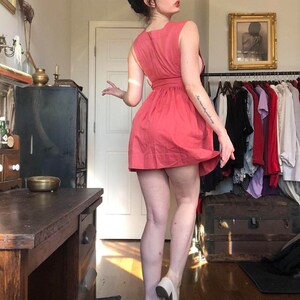 Vintage 50s Pinafore Dress Candy Striper Uniform Ruggatex - Etsy