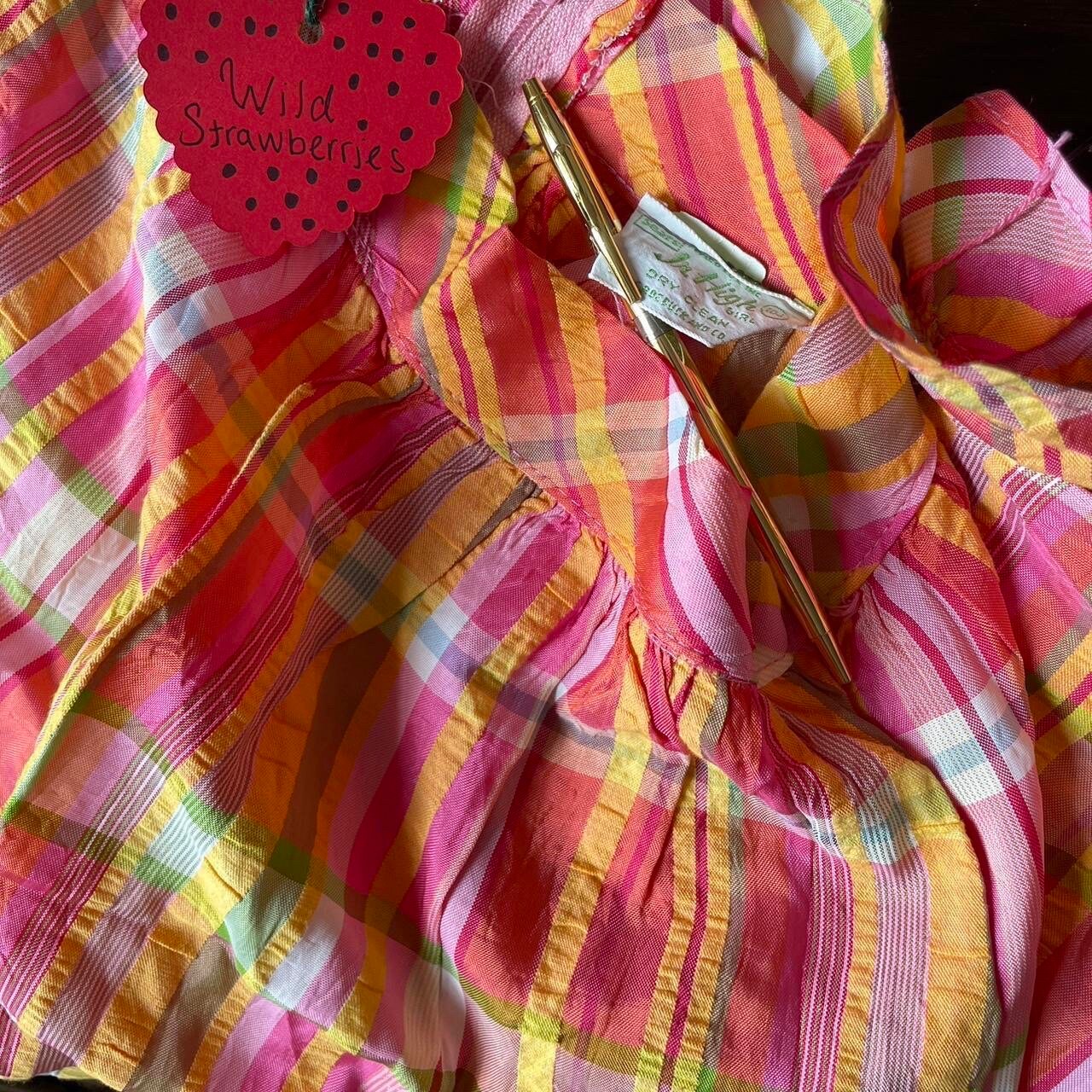 Vintage 60s Mod Maxi Skirt, 1960s Retro Summer Plaid Sears Jr. High ...