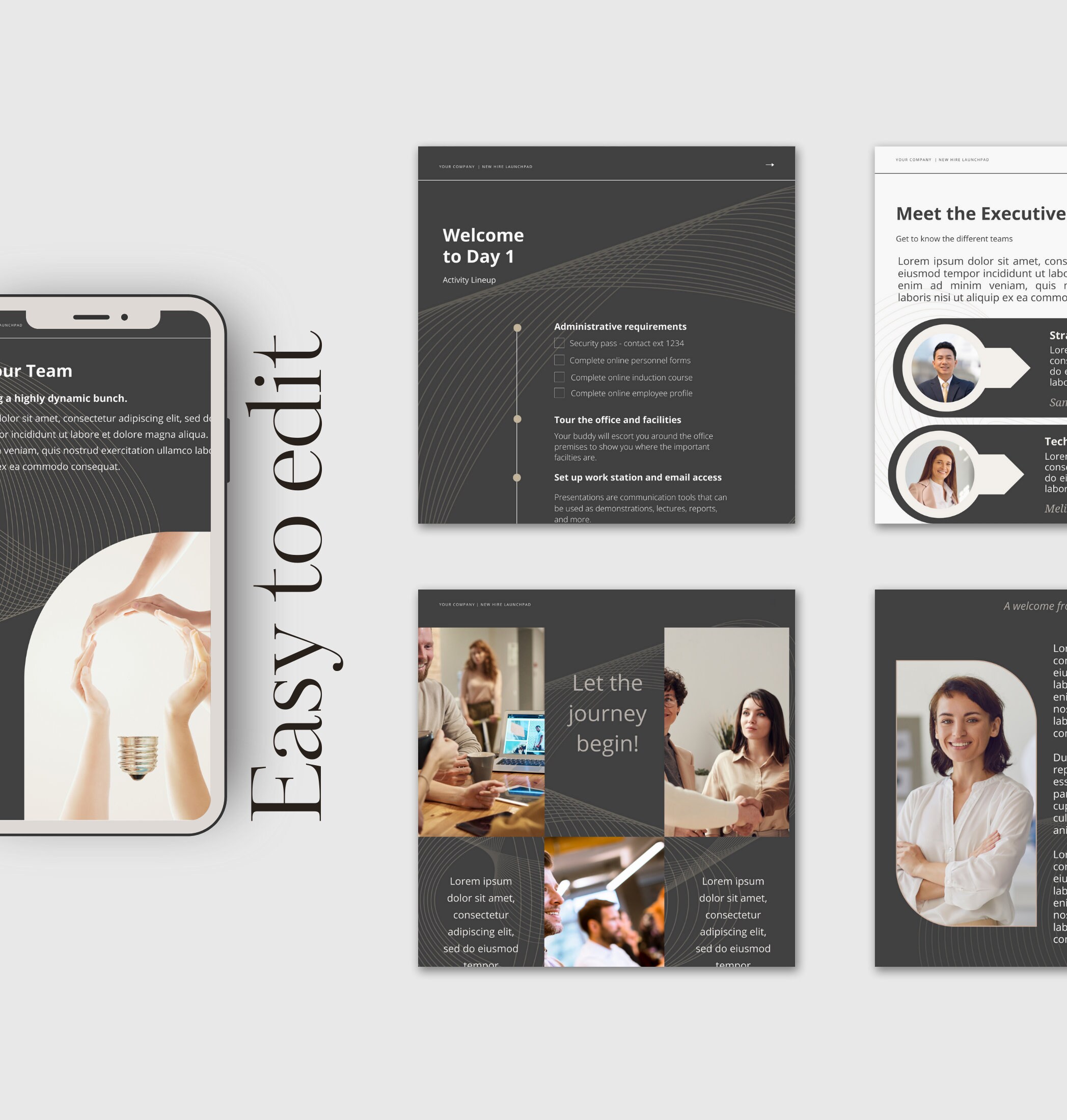 New Hire Handbook | Employee Welcome Pack | New Hire Checklist ...