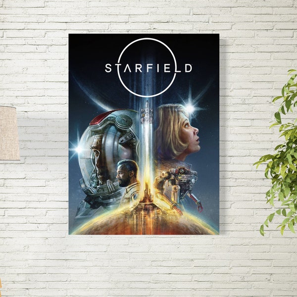 Starfield Poster - Etsy