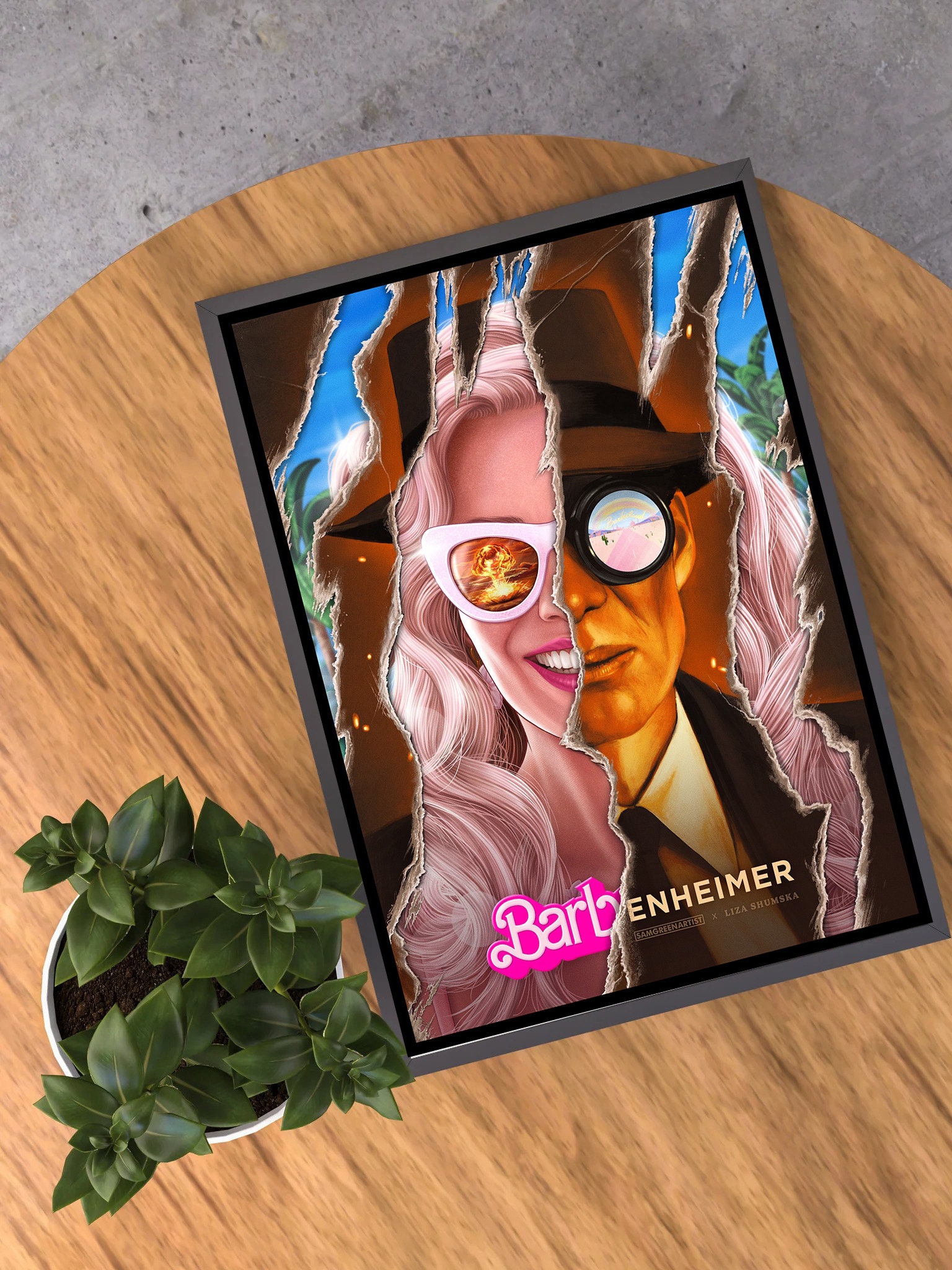 Barbenheimer Movie 2023 Poster
