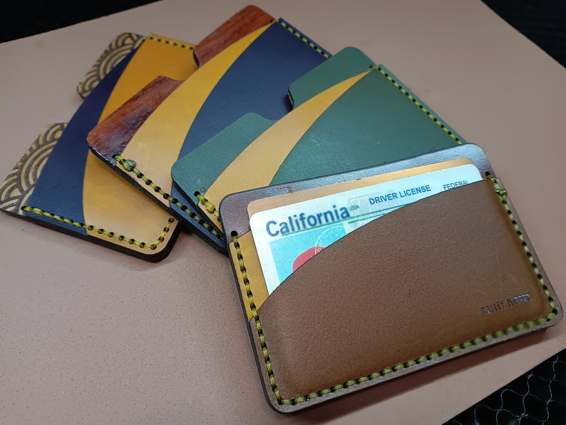 Leather and Lasers Pack - 4 Unique Wallets, Keychains (lighburn, SVG ...