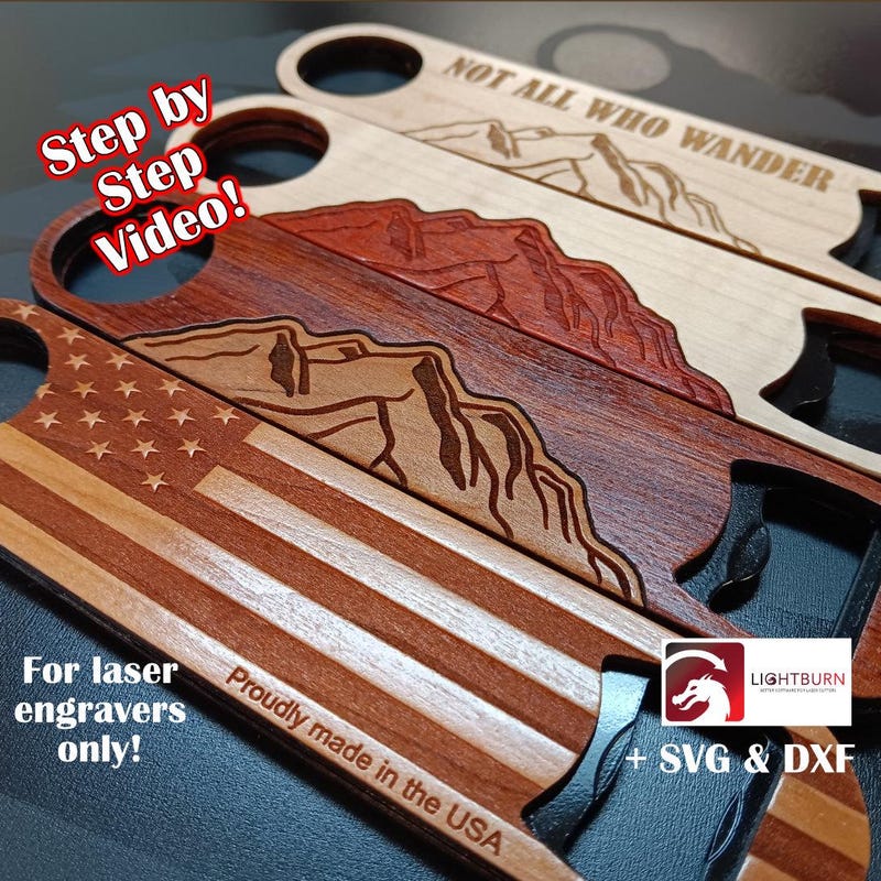 Bottle Opener Dxf Laser - Etsy