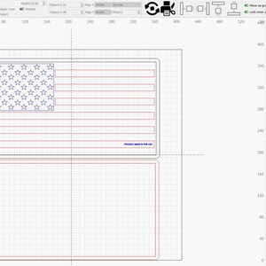 American Flag Bundle: Laser Cut File (SVG and Lightburn) - With Step by ...